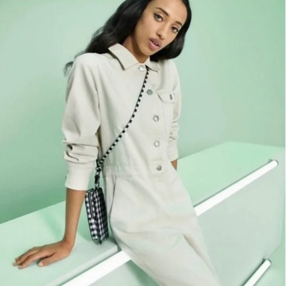 Target | Pants & Jumpsuits | Sandy Liang X Target Off White Jump Suit ...